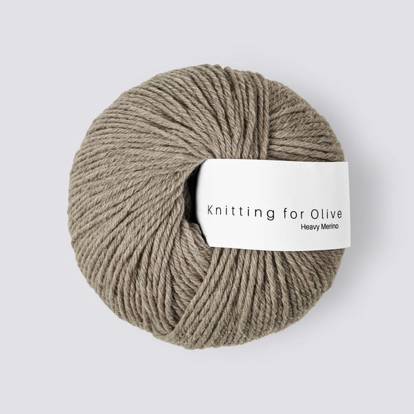 Soft Silk Mohair som harmonerer med Heavy Merino - Hør – knittingforolive.dk